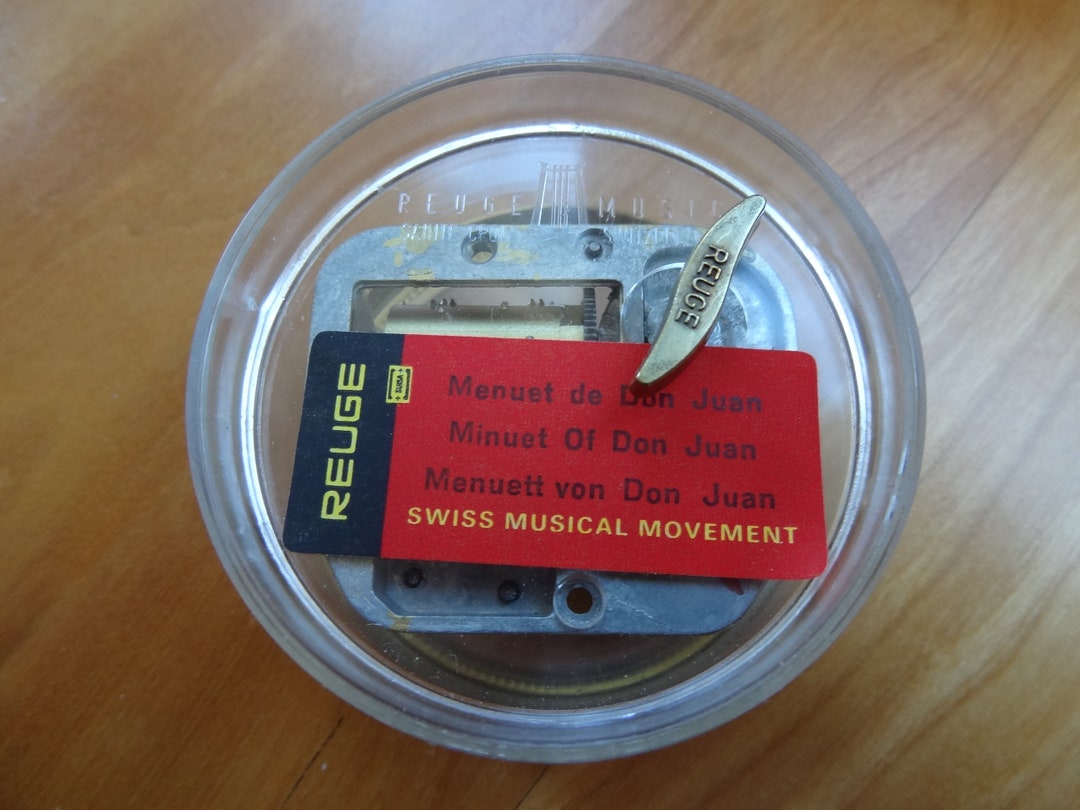 Reuge Music Box, Paperweight, Minuet by Don Juan - Etsy UK