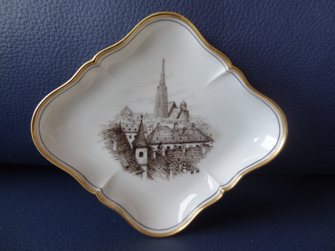 Augarten Vienna, Small Bowl, St. Stephen's Cathedral - Etsy