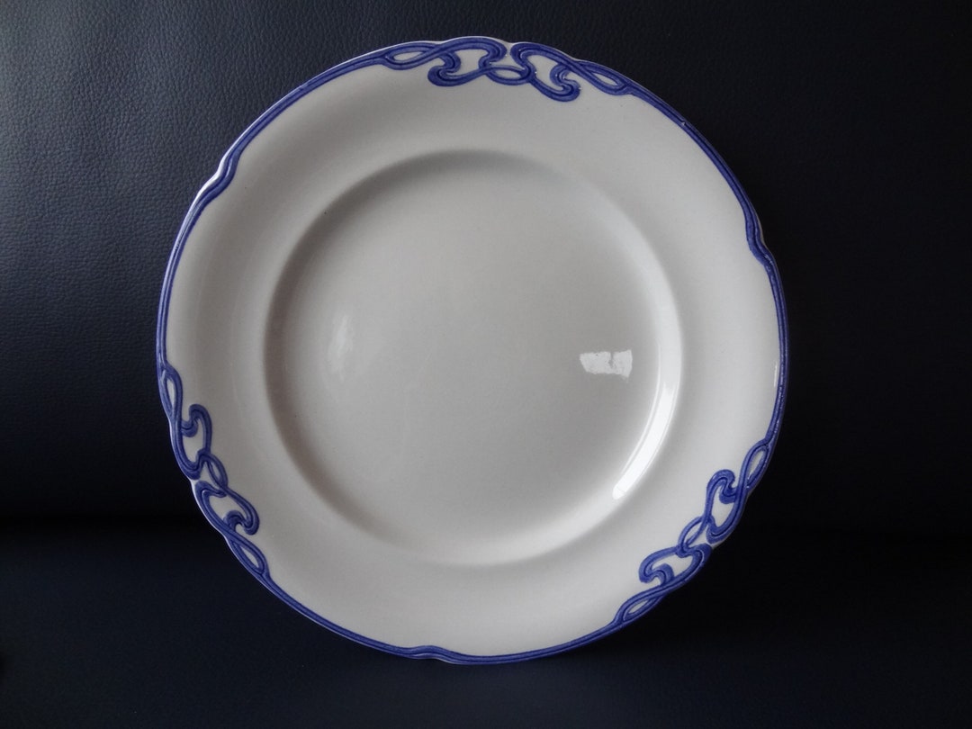 Dessert Plate, Villeroy & Boch, Blaue Olga, J. Olbrich - Etsy