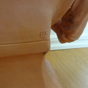 Large Bust of a Girl Terracotta Urbach Brothers Turn - Etsy