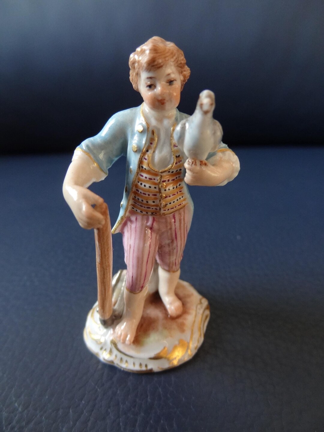 Meissen Miniature Figure, Gardener's Boy, 1860-1924 - Etsy