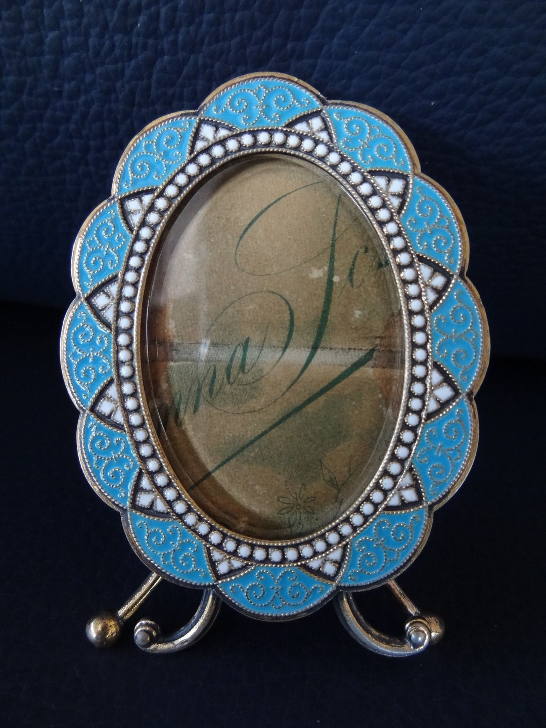 David Andersen, Oslo, Photo Frame, Sterling Silver, Cloisonne - Etsy