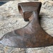Old Vintage Hand Forged Rustic Iron Axe Hatchet / Axe Head Wood Cutter ...