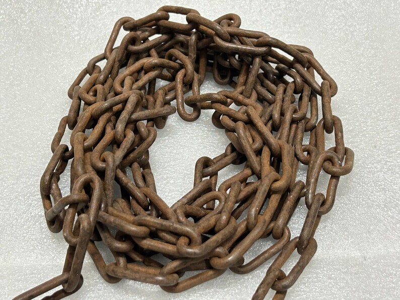 15 Feet Long Vintage Rare Hand-forged Heavy Rustic Iron Hand Forged ...