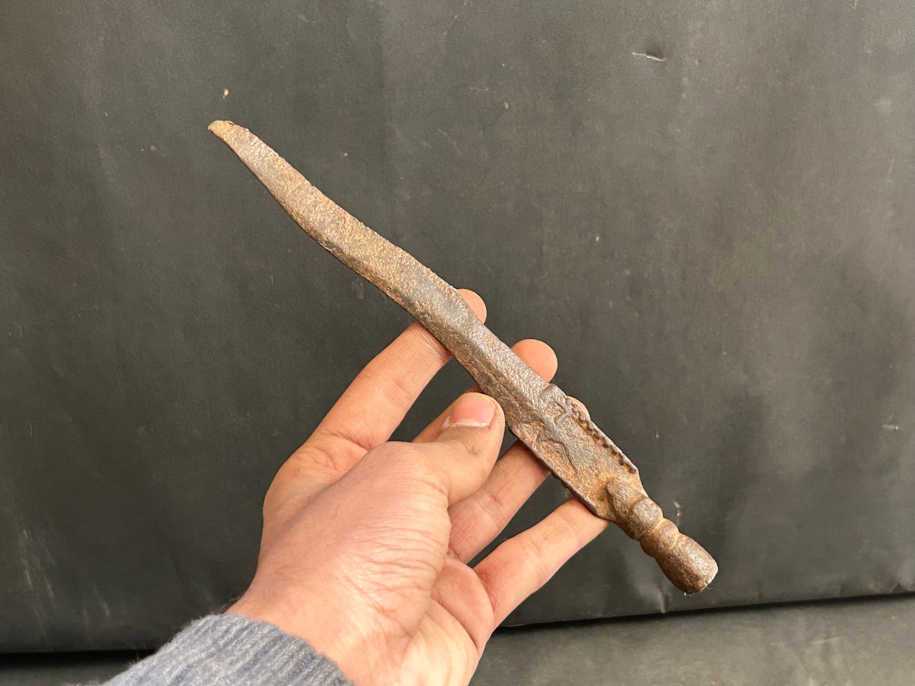 Rare Old Vintage 1800s Old Vintage Antique Iron Hand Forged Mughal Fine ...