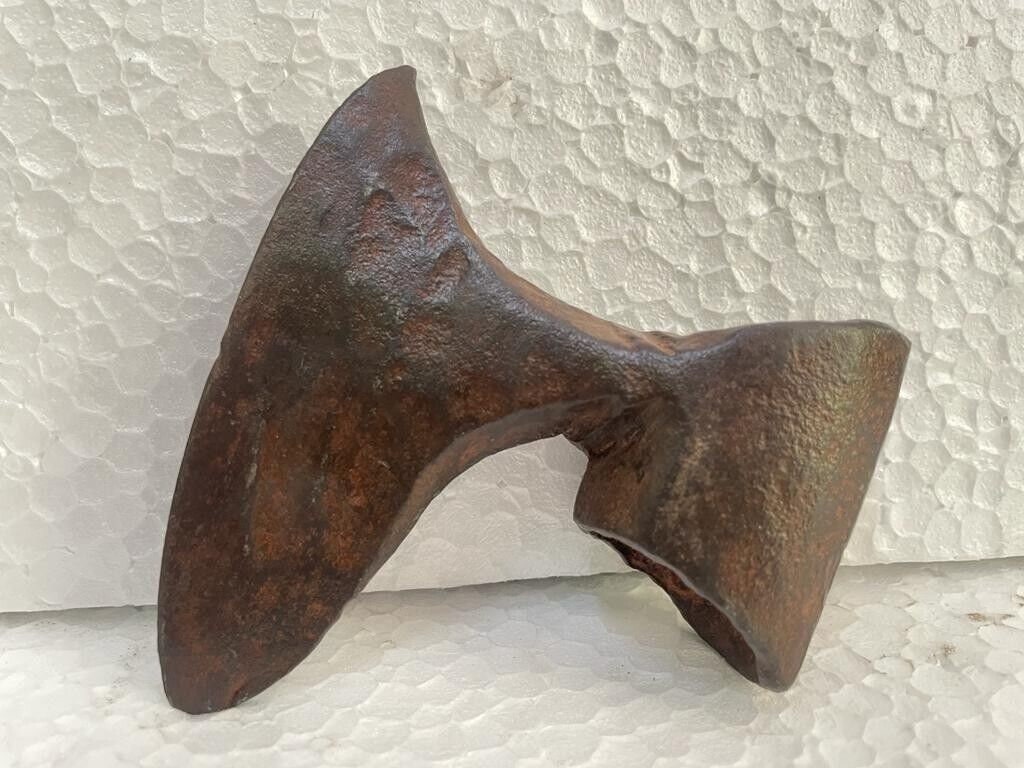Old Vintage Hand Forged Rustic Iron Axe Hatchet / Axe Head Wood Cutter ...