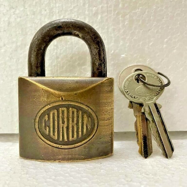 Corbin Padlock - Etsy
