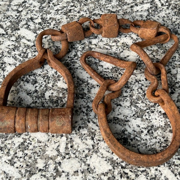 Antique Shackles - Etsy