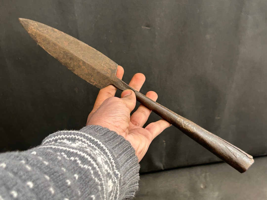 Rare Old Vintage 1800s Old Vintage Antique Iron Hand Forged Mughal Fine ...