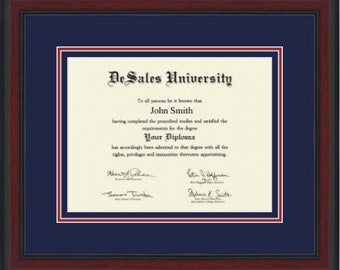 PITT University of Pittsburgh Diploma Frame With Cathedral of - Etsy