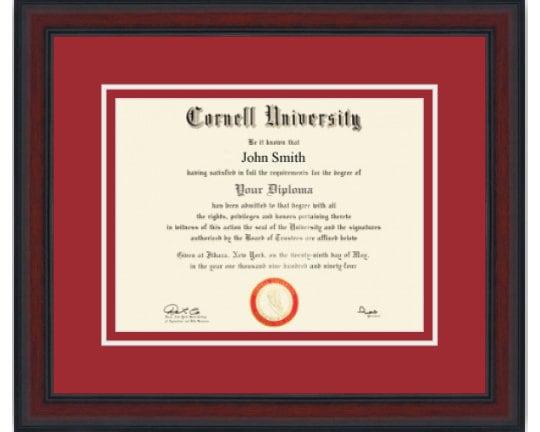 Cornell Phd Diploma