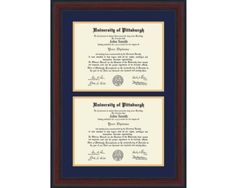 Pitt Diploma Frame - Etsy