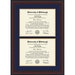 PITT University of Pittsburgh Diploma Frame for 2 Degrees, Fits ...