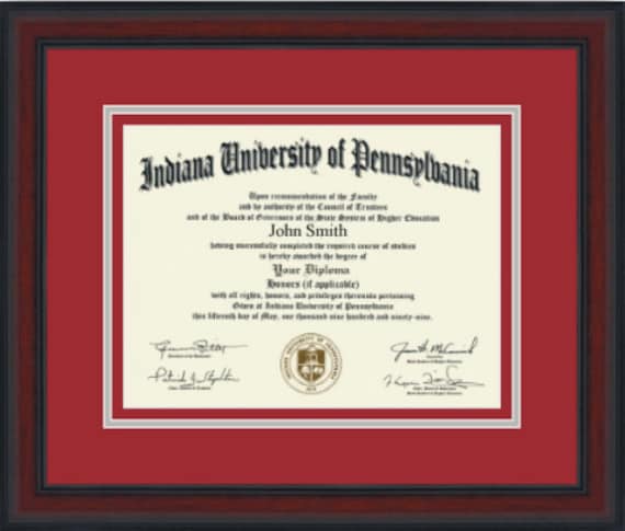 University Of Pennsylvania Diploma IUP University Of Pennsylvania