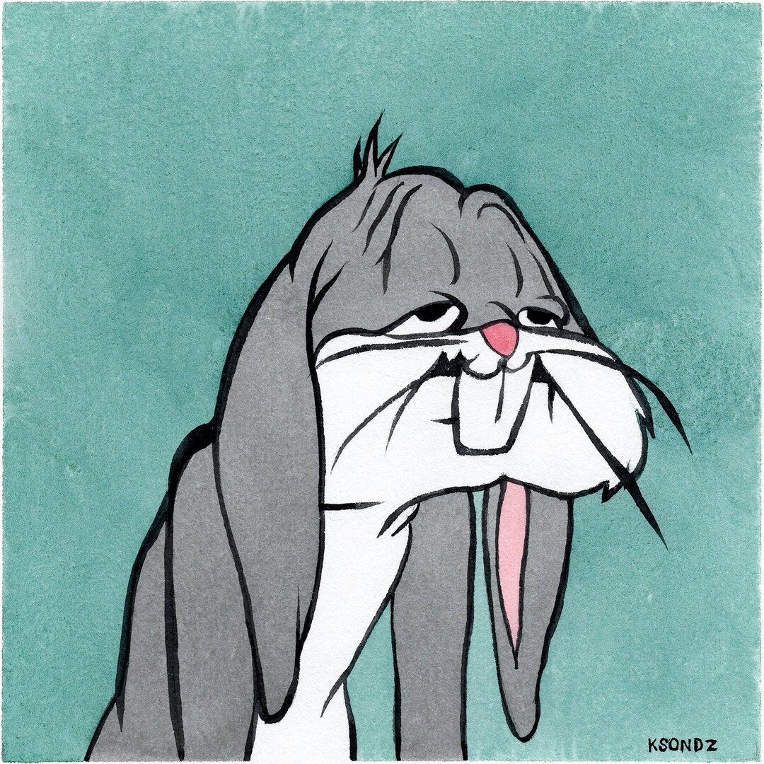 Watercolor Comics Digital, 90's Retro Cartoons, Bags Banny, Looney ...