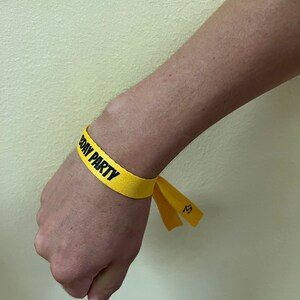 Custom Festival Wristbands - Fabric Security Bracelets for Events ...