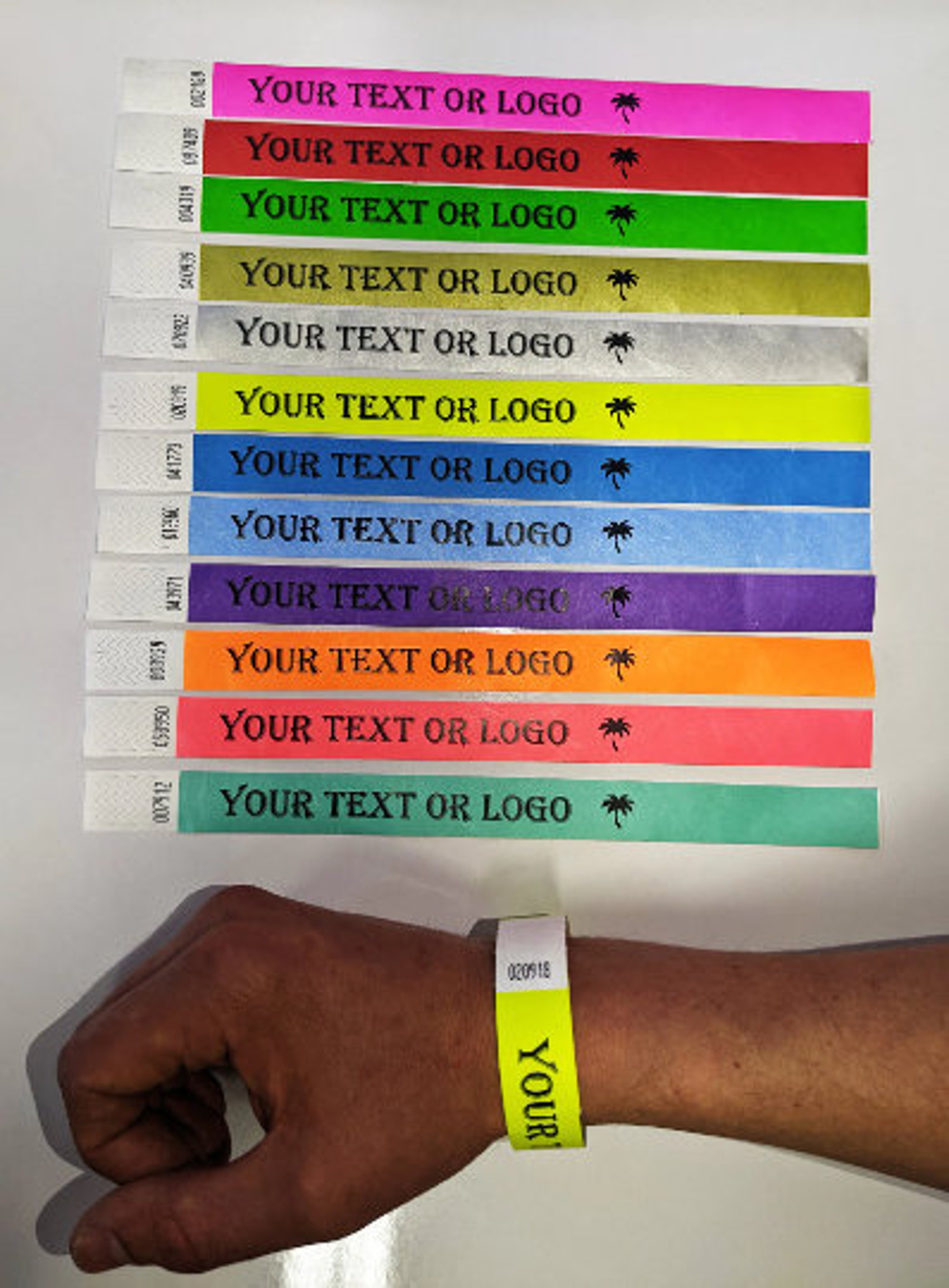 100pcs. Custom Festival Event Bracelet Wristbands Wedding - Etsy