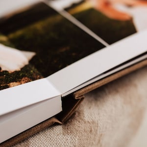 Custom Love Book With Photos Printed on Pages, Velvety Photo Book for ...