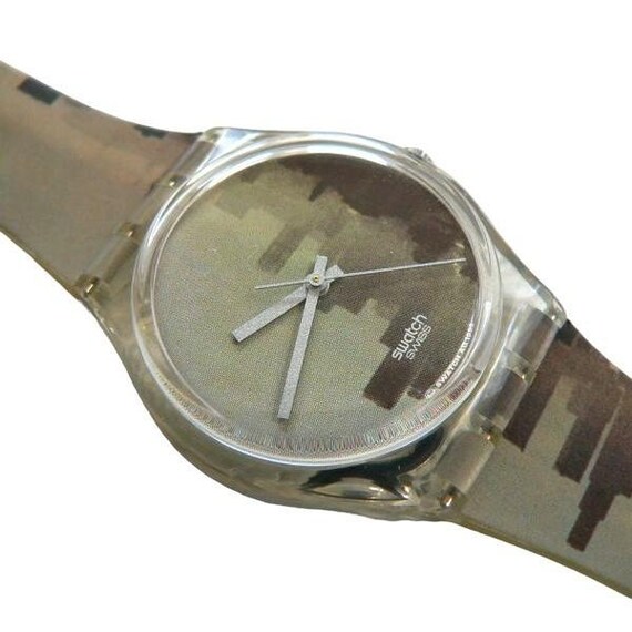 Swatch Gent OXYGEN 1997 Elements Series - Rare Vintag… - Gem