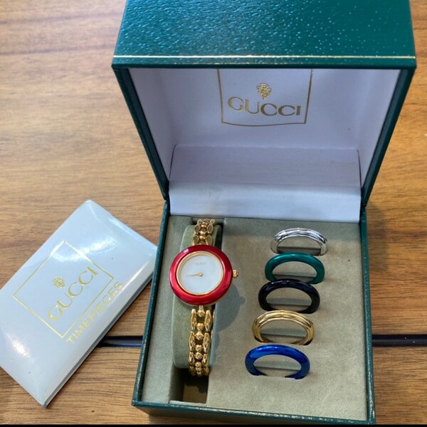 Gucci Bezel Watch - Etsy