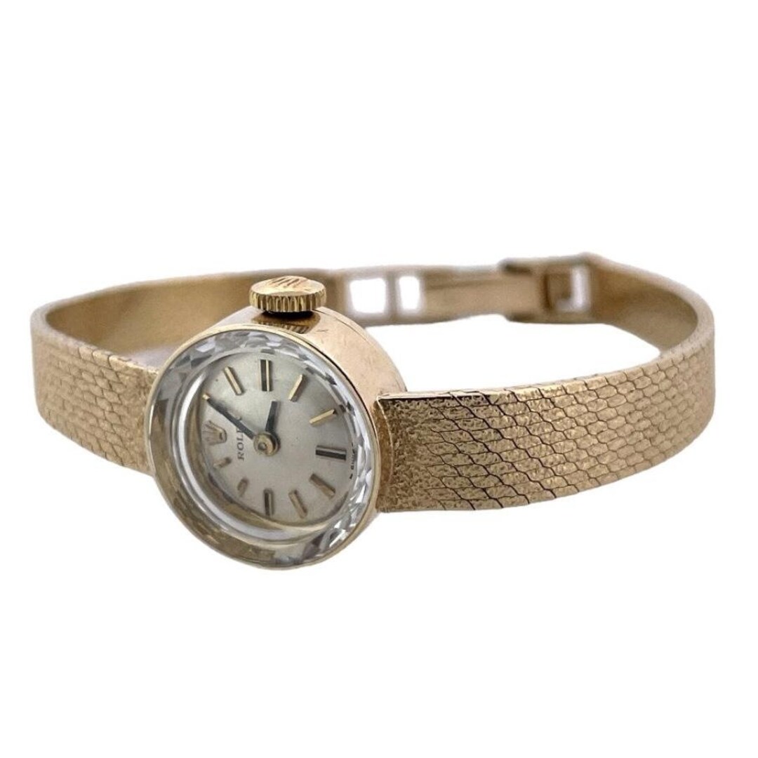 Beautiful 14k Yellow Gold Rolex Ladies Watch With Snake Skin Design ...
