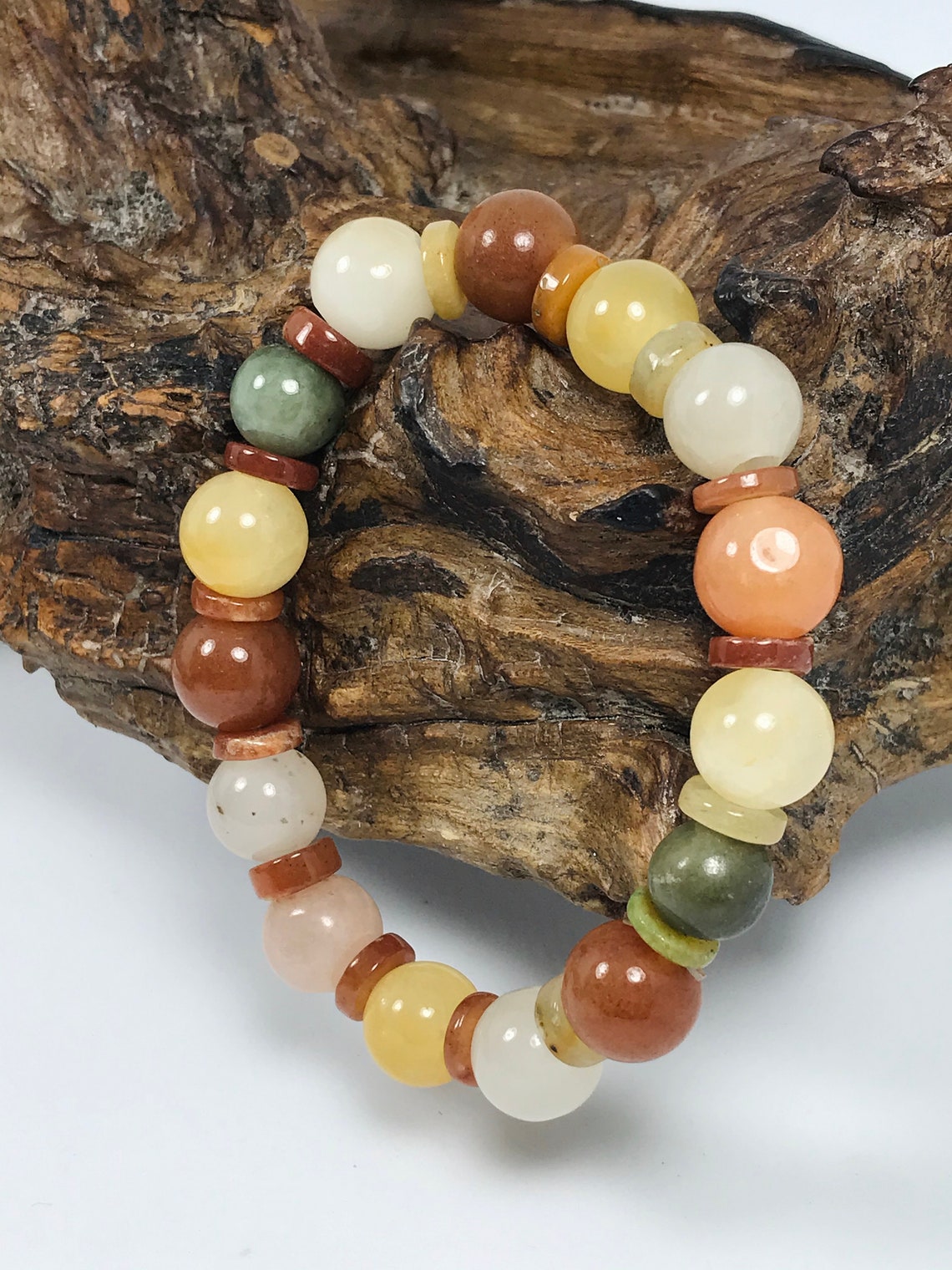 11.6mm Round Rainbow Beaded Authentic Grade A Jadeite Jade - Etsy