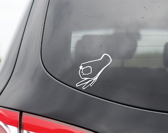 Made You Look Car Sticker - Etsy