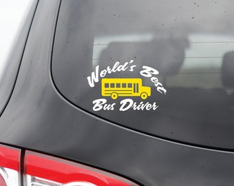School Bus Window Decal | Etsy