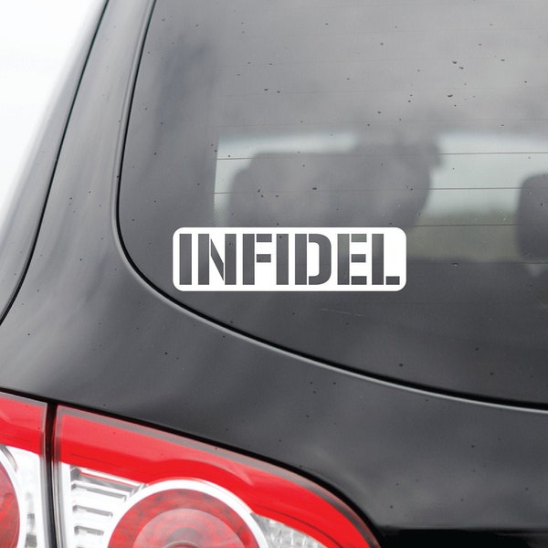 Infidel Decal - Etsy
