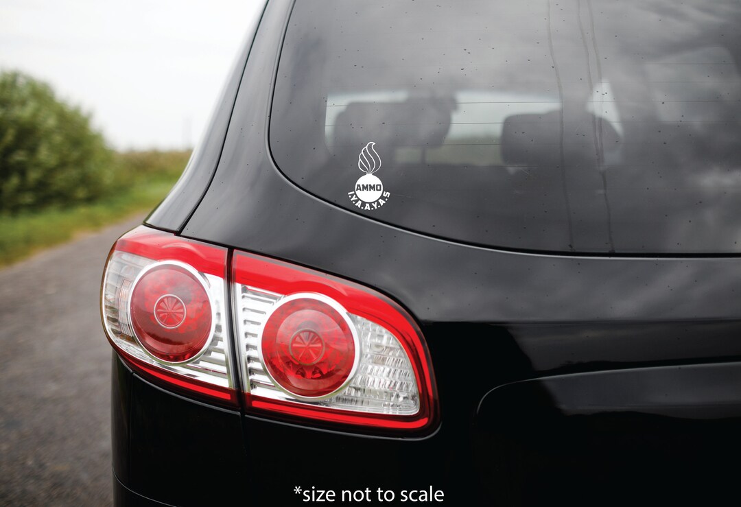 Military Slogans and Mottos Ammo Decal for Car Window Bumper - Etsy