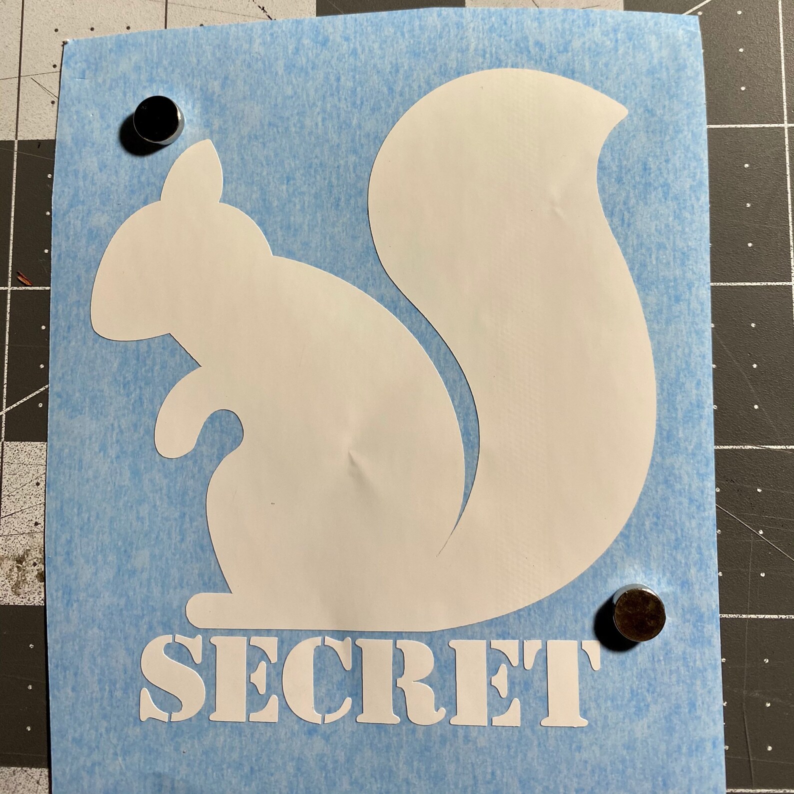 Military secret squirrel vinyl decal sticker for car truck - Etsy 日本