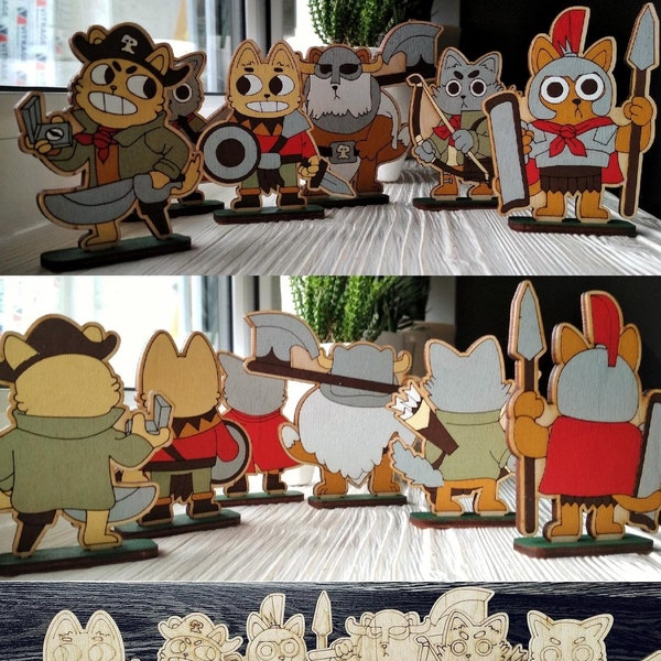 Laser Cut Miniature - Etsy