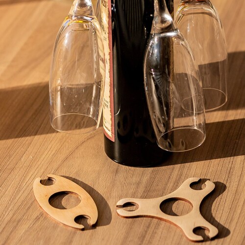 Wine Butler Set Cnc Plans.laser Cut Files SVG DXF CDR | Etsy