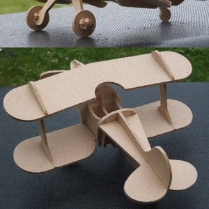 Aircraft Model.laser Cut Files Svg DXF CDR Vector Plans | Etsy Canada