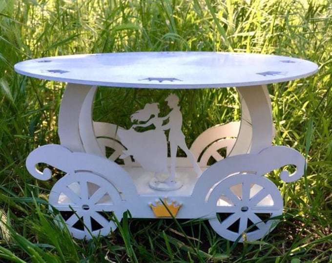 Carriage Cake Stand for Wedding or Birthday. Laser Cut Files - Etsy