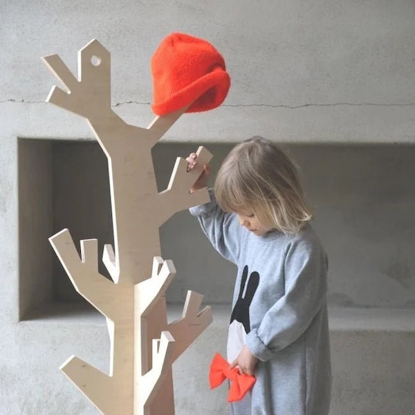 Laser Cut Coat Rack - Etsy