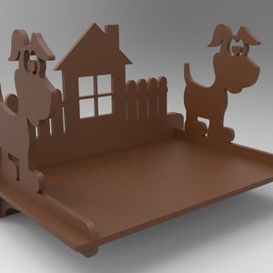 Decorative Wall Shelf.laser Cut Files SVG DXF CDR Vector - Etsy