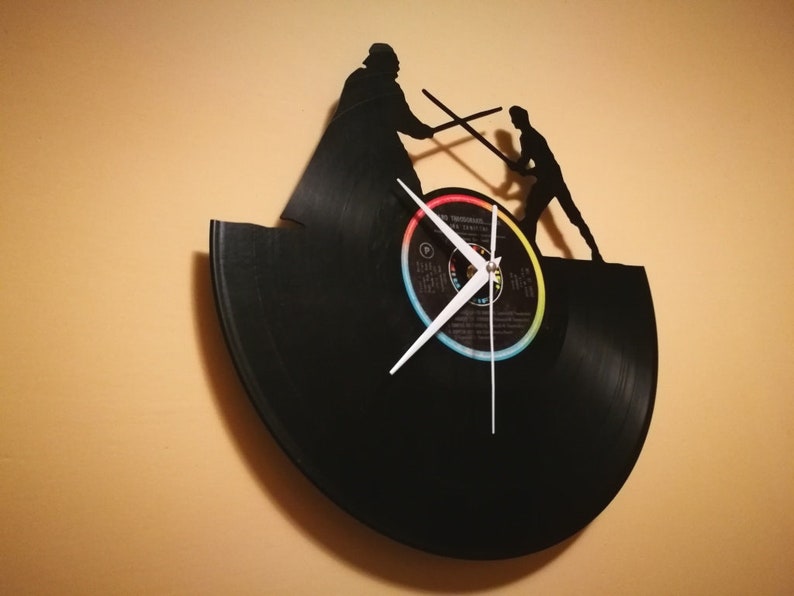 Vinyl Record Wall Clock.laser Cut Files SVG, DXF, CDR, Vector Plans ...