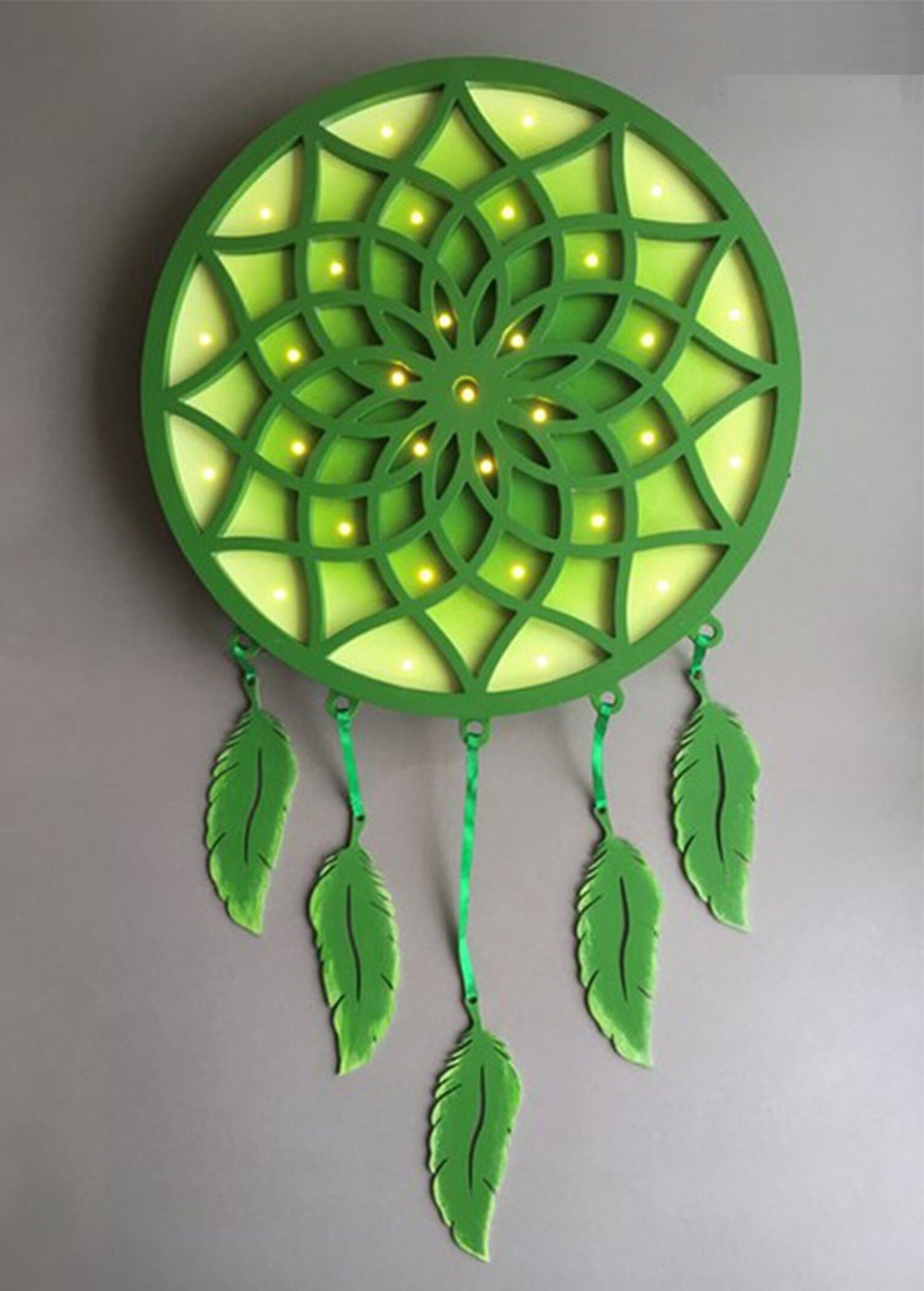 Laser Cut Dreamcatcher With Feather.dream Catcher Laser Cut Files SVG ...