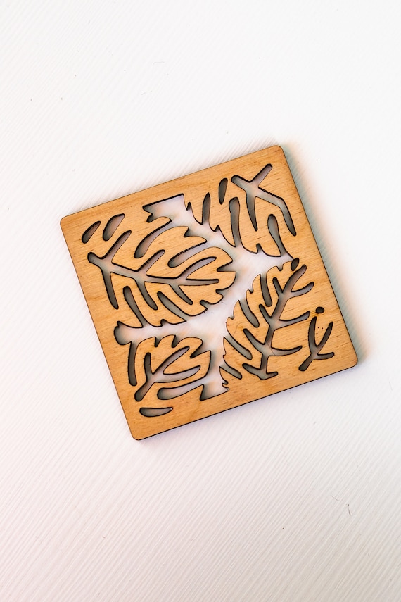 Coasters Vector Laser Cut File Ai/dxf/cdr/svg | Etsy