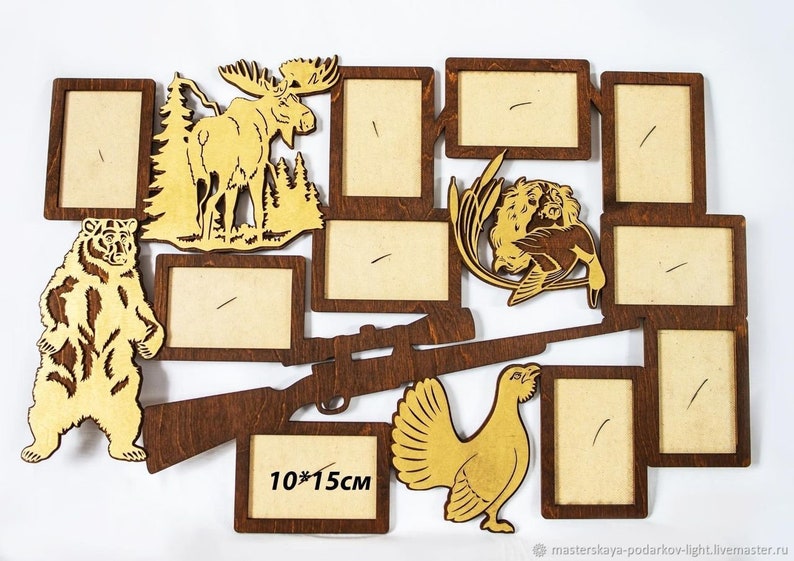 Photo Frame for Hunter Laser Cut Template..photo Frame. Laser - Etsy