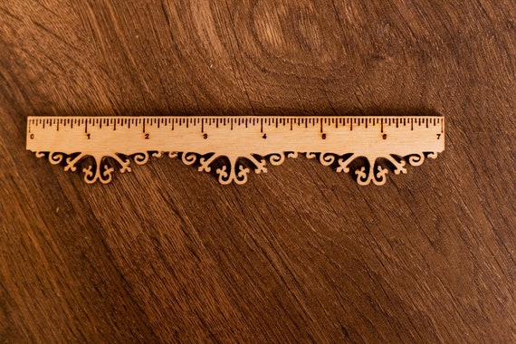 Ruler Laser Cut Files SVG DXF CDR Vector Plans Glowforge | Etsy
