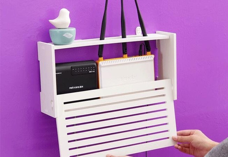 Laser Cut Wifi Router Storage Box Wood Shelf Wall Hangings - Etsy Laser Cut Wifi Router Storage Box Wood Shelf Wall Hangings - Etsy