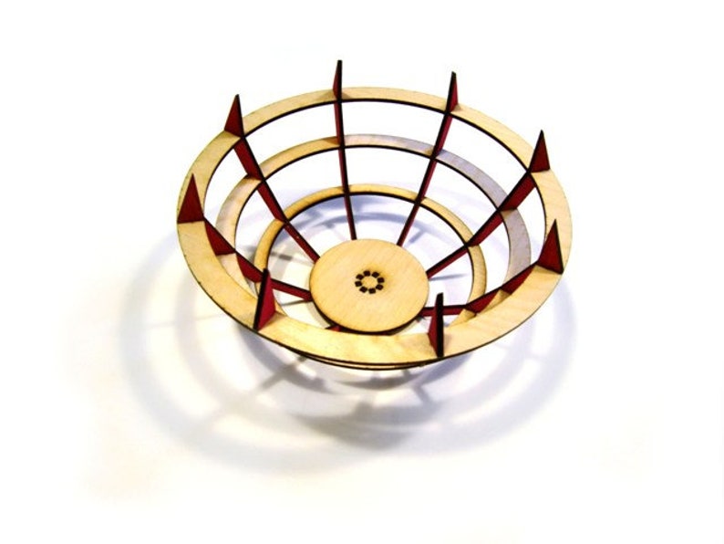 Fruit Bowl.laser Cut Files SVG DXF CDR Vector Plans Glowforge - Etsy