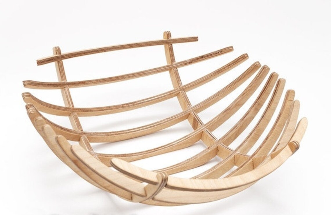 Fruit Bowl. Laser Cut Files SVG DXF CDR Vector Plans Glowforge Files ...