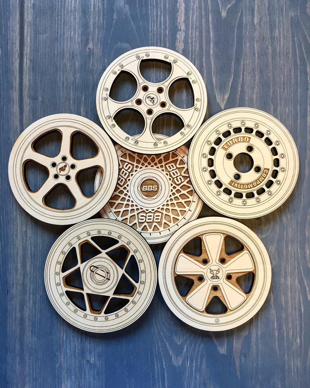 Coasters Vector Laser Cut File CDR. Cnc Files Lasercutcdr - Etsy
