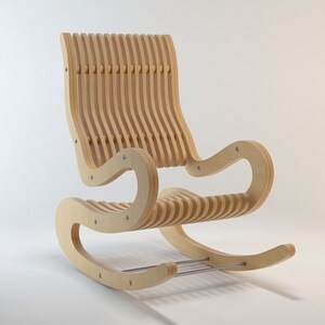 Rocking Chair Plywood. Laser Cut Template. Vector for CNC. Ai - Etsy