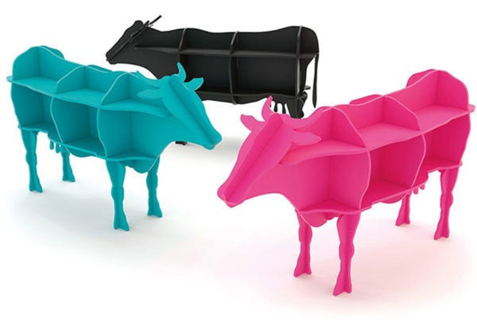 Laser Cut Wooden Cow Shaped Shelf Cow Bookcase. Laser Cut | Etsy