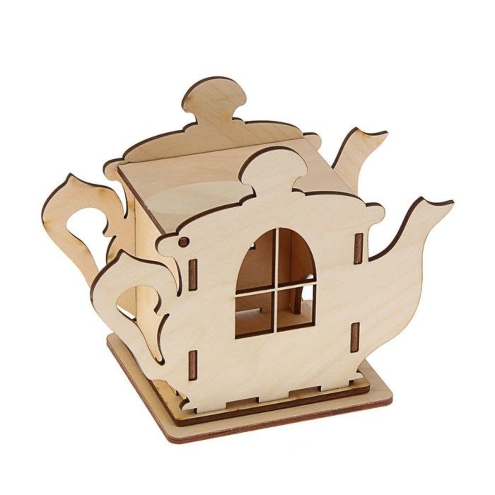 Vector Model Tea House for Laser Cut Cnc. Vector Instant - Etsy
