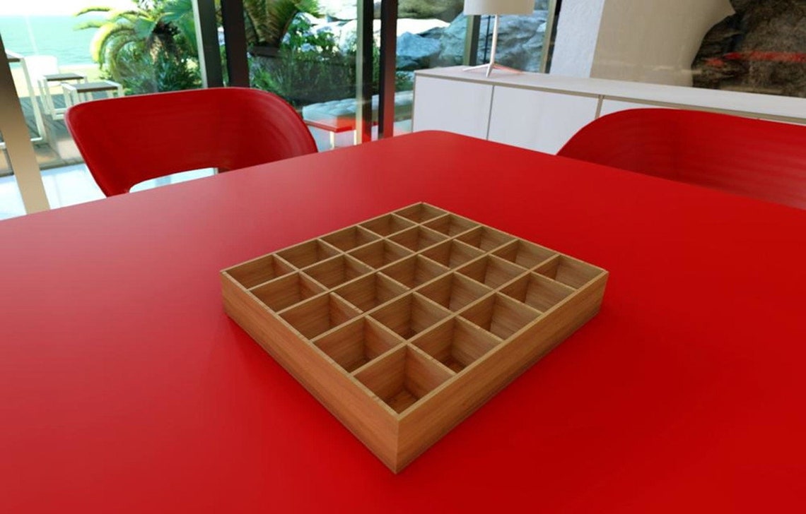 Storage Compartment Box.laser Cut Files SVG DXF CDR Vector - Etsy